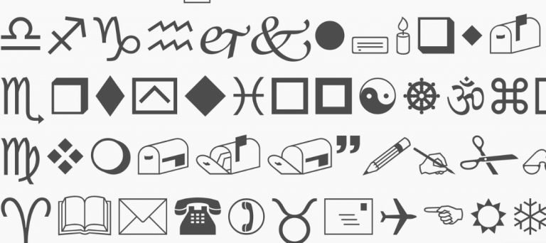 Wingdings Font Free Download