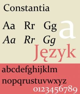 Constantia Font Free Download