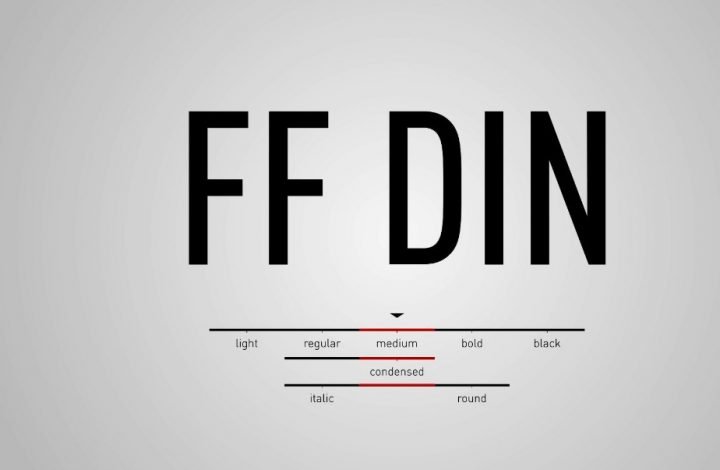 FF DIN Font Free Download