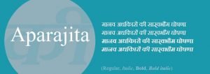 Aparajita Font Free Download