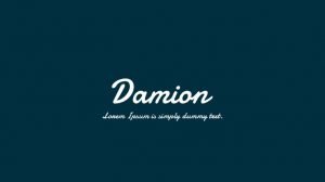 Damion Font Free Download