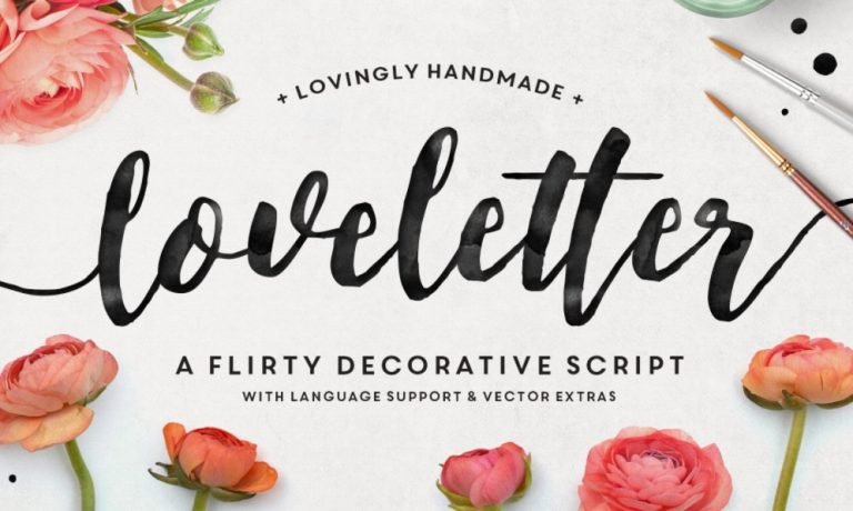 Love Letters Script Font Free Download