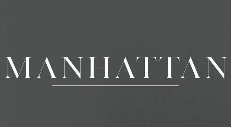 Manhattan Font Free Download