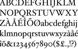 Hoefler Text Font Free Download