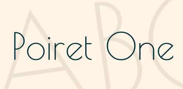 Poiret One Font Free Download