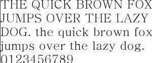 Batang Font Free Download