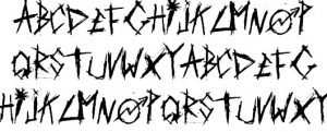 Scratched Font Free Download