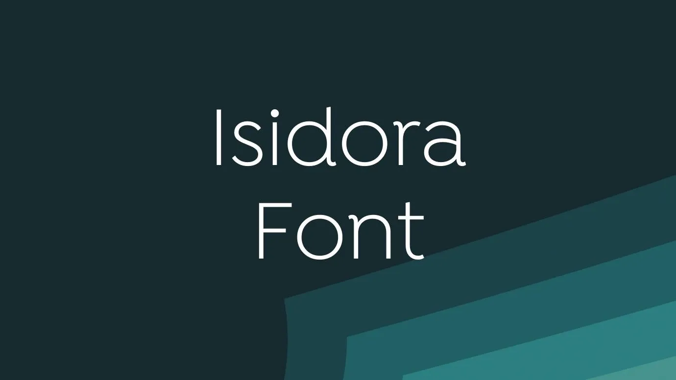 Isidora Font Free Download
