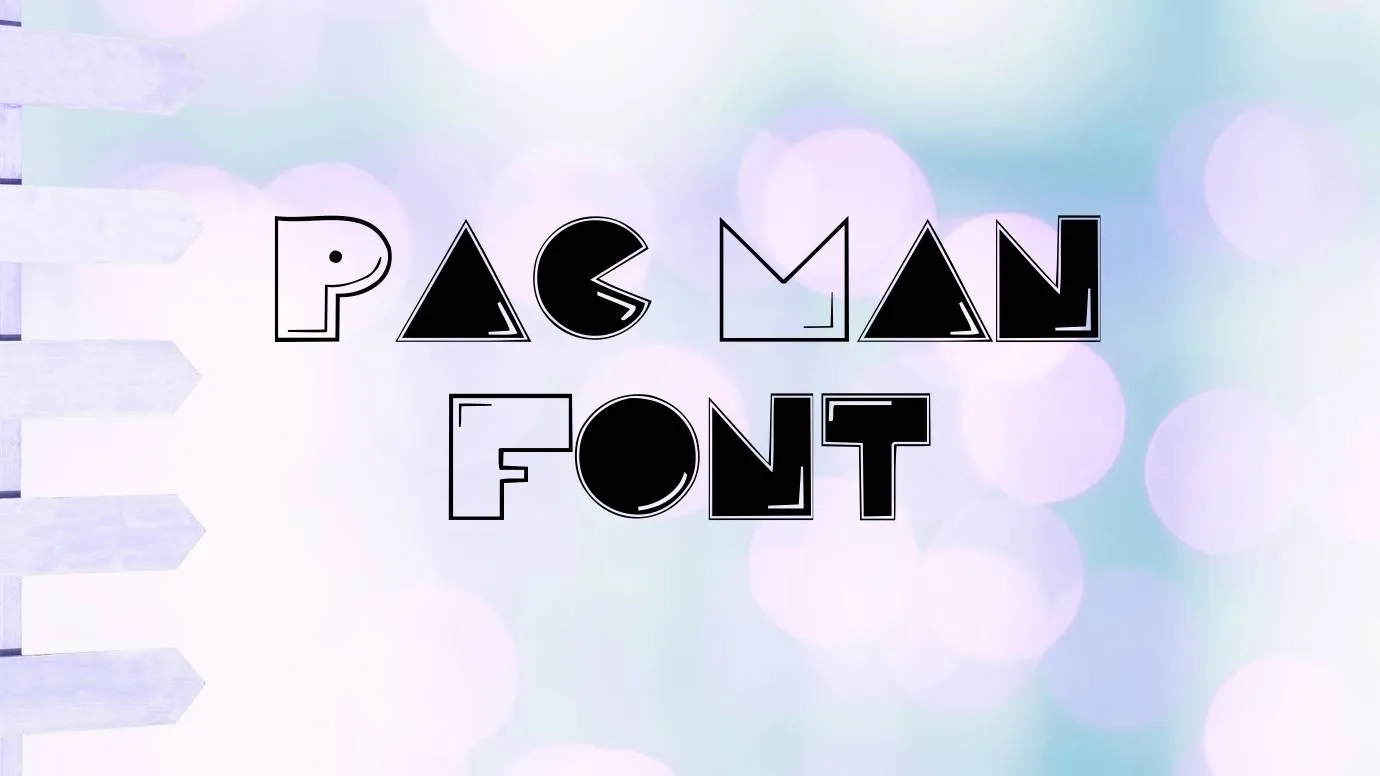 PAC Man Font Free Download