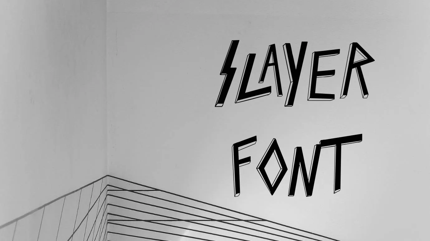 Slayer Font Free Download