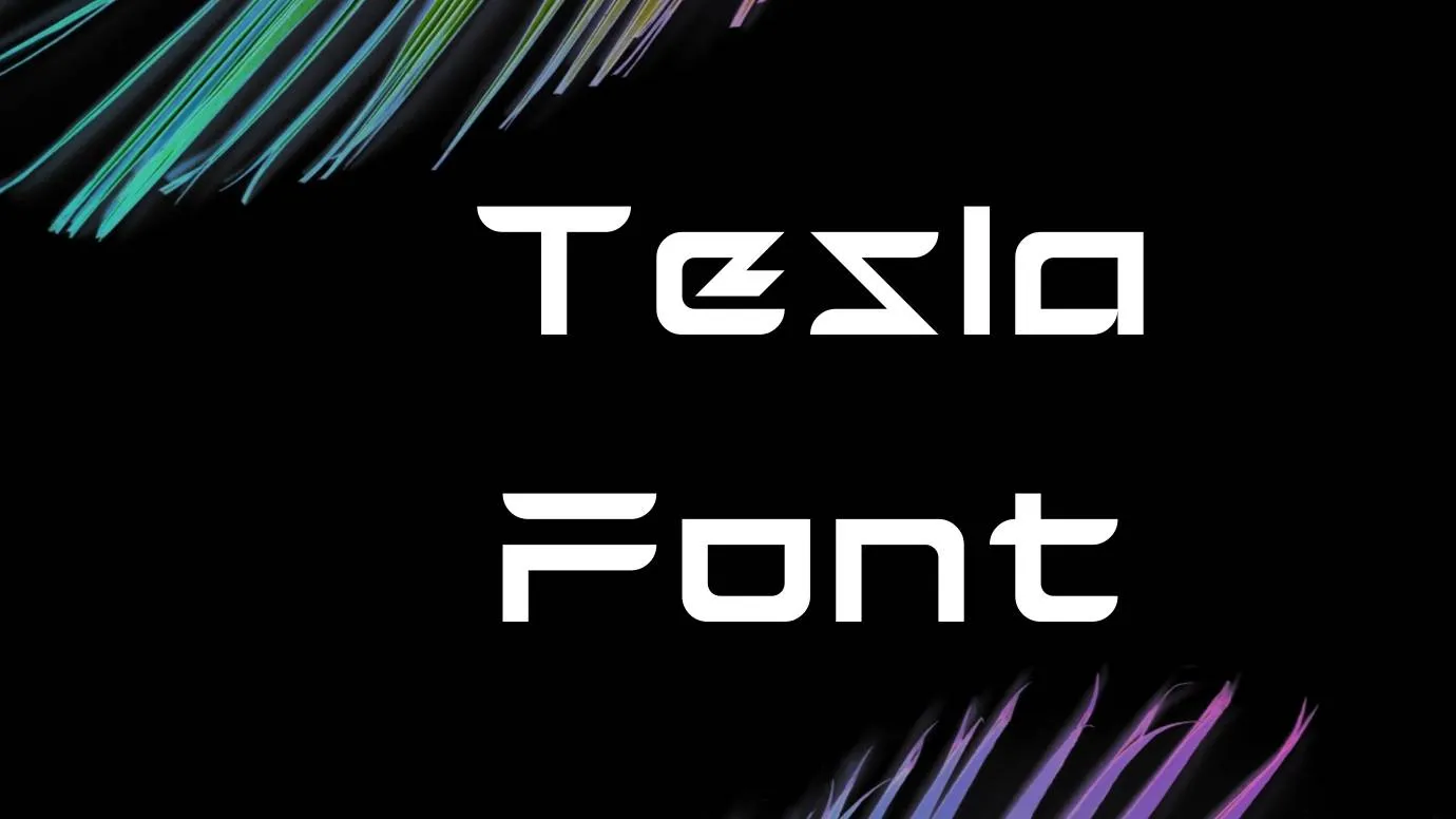 Tesla Font Free Download
