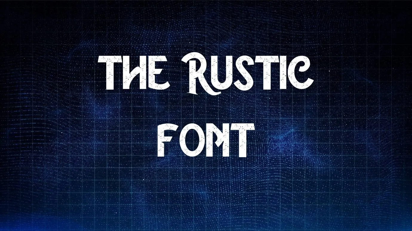 Rustic Font Free Download