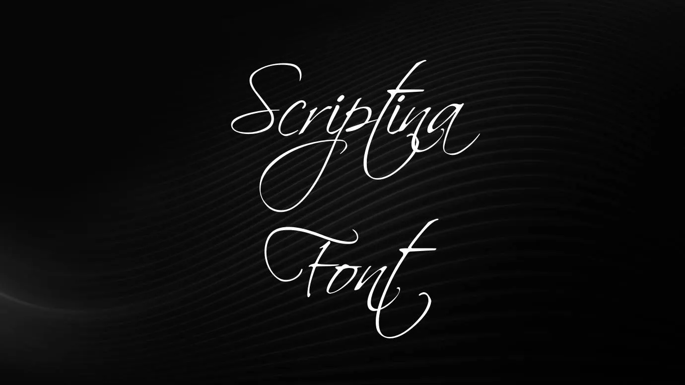 Scriptina Font Free Download