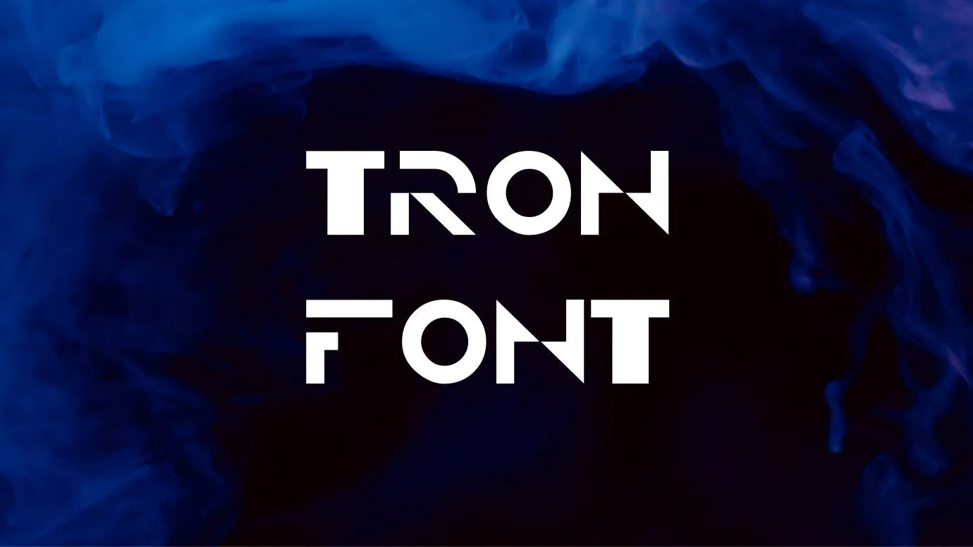 Tron Font Free Download
