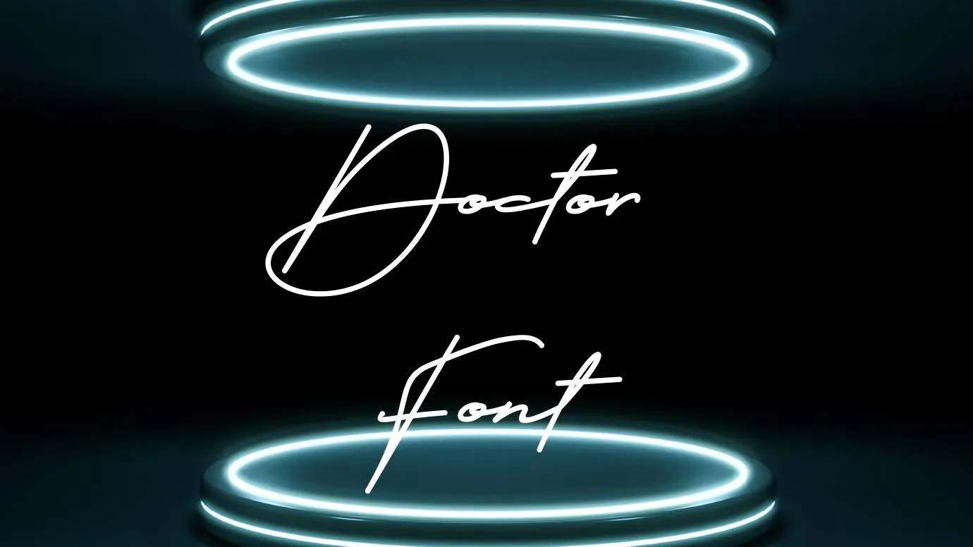 Doctor Font Free Download