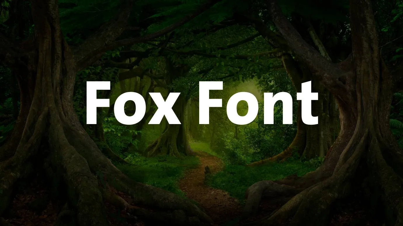 Fox Font Free Download