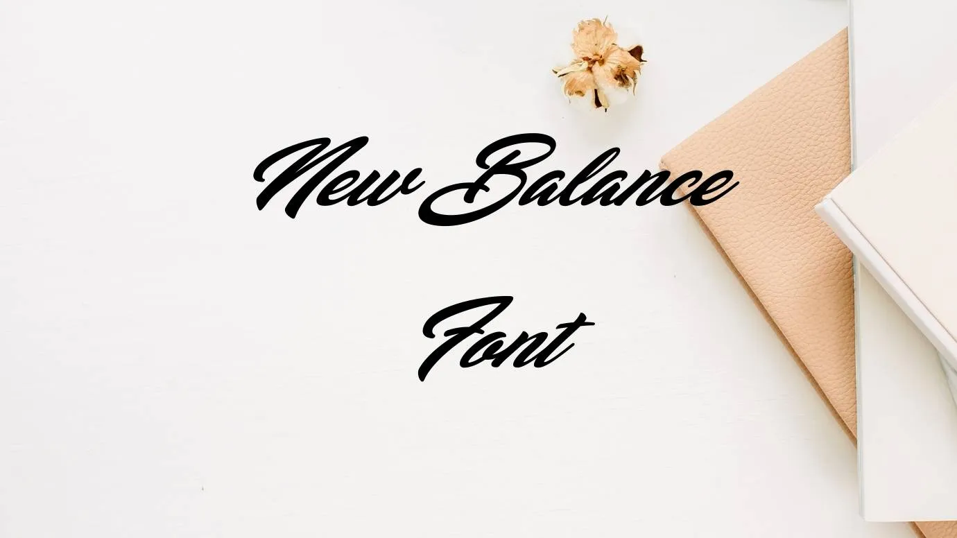 New Balance Font Free Download