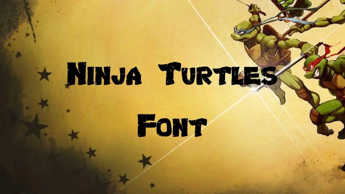 Ninja Turtles Font Free Download