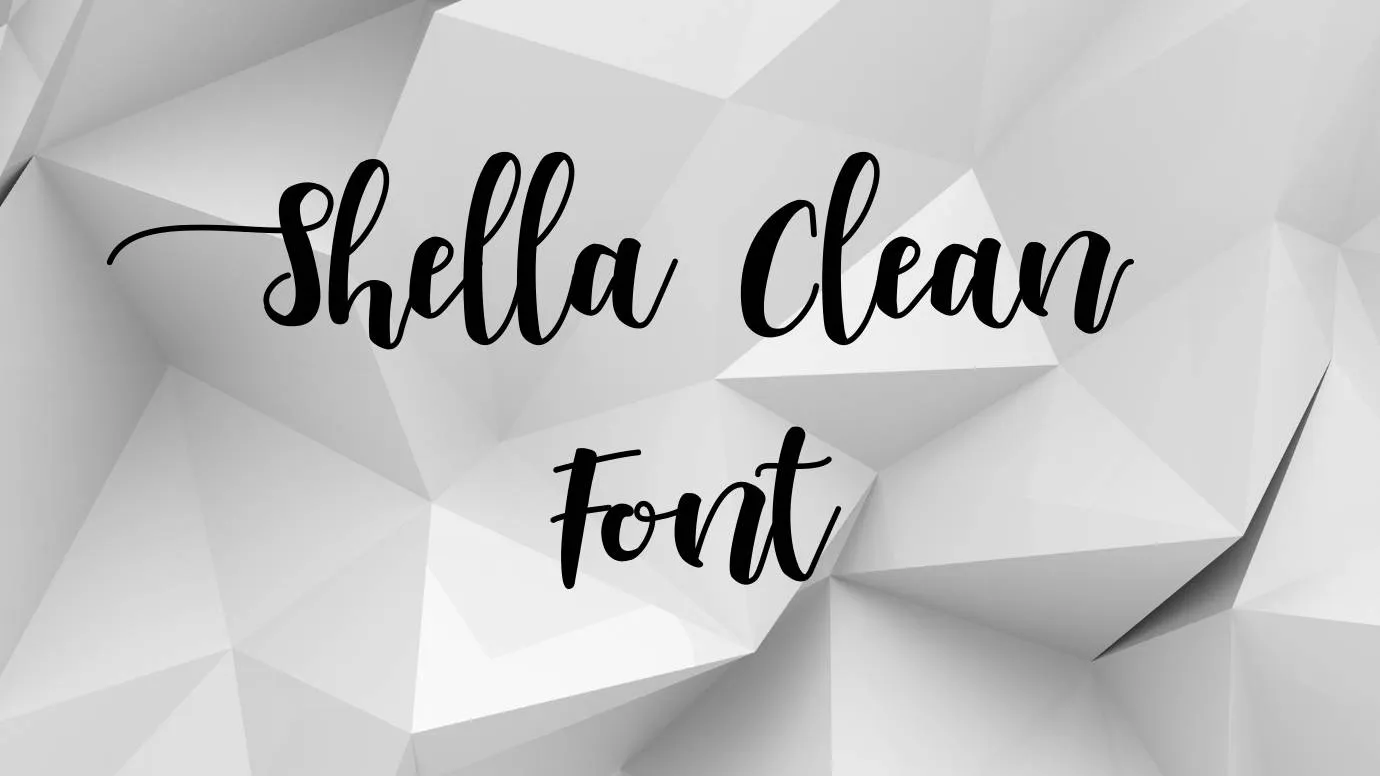 Shella Clean Font Free Download