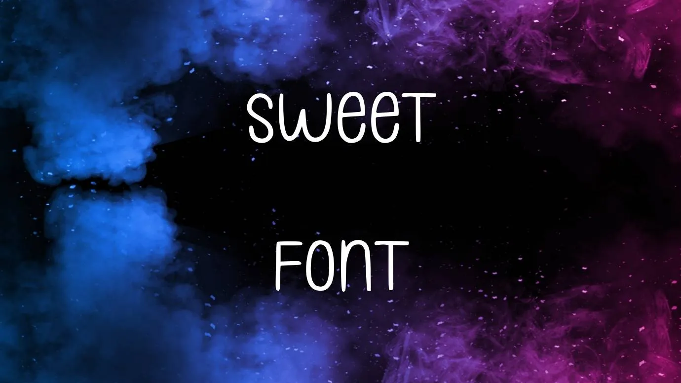 Sweet Font Free Download