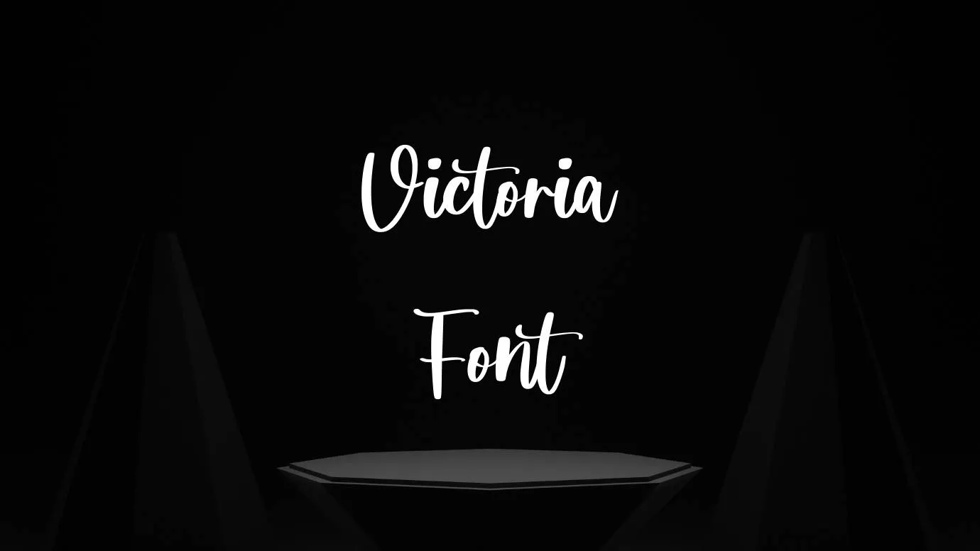 Victoria Font Free Download