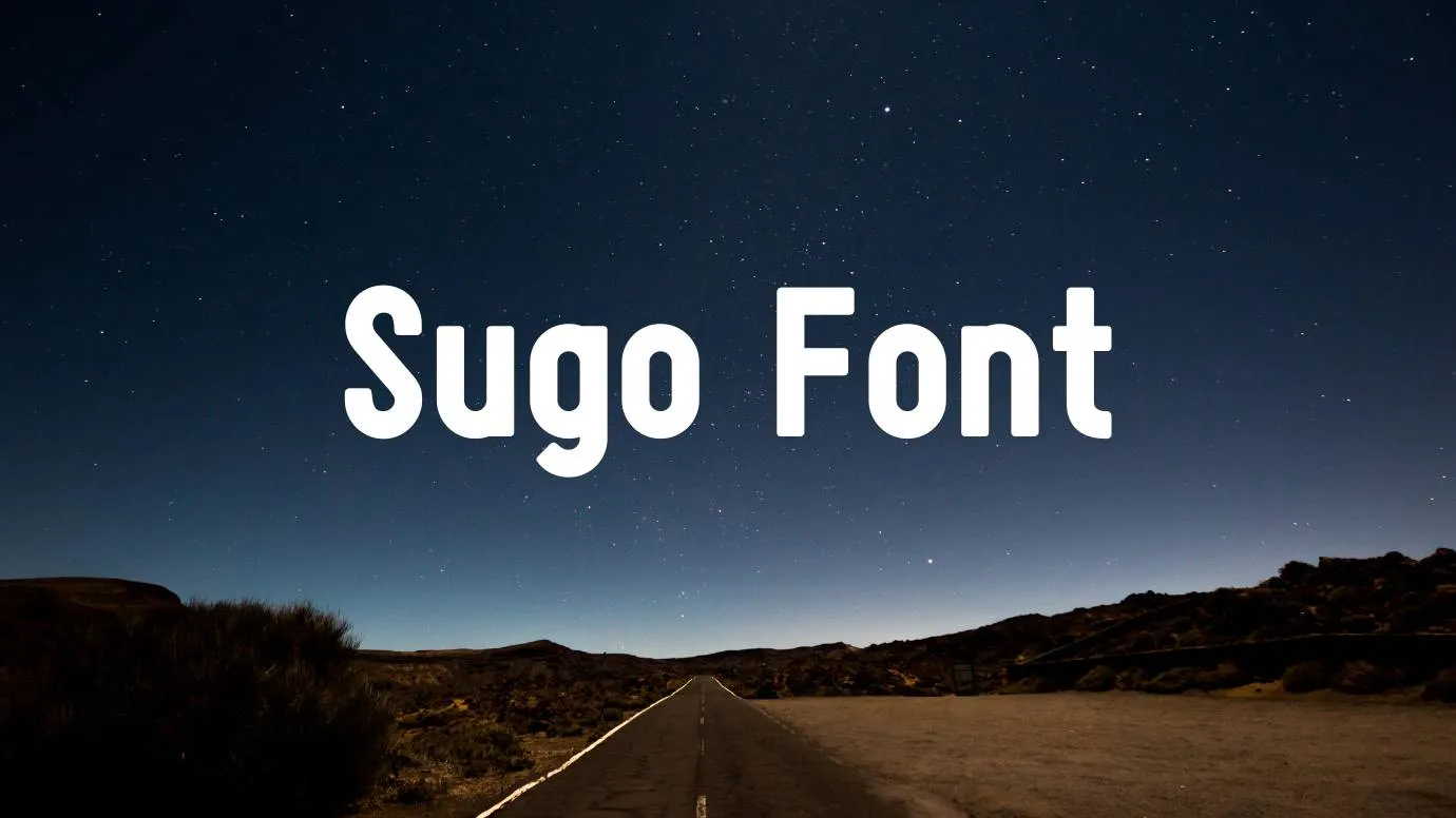 Sugo Font Free Download