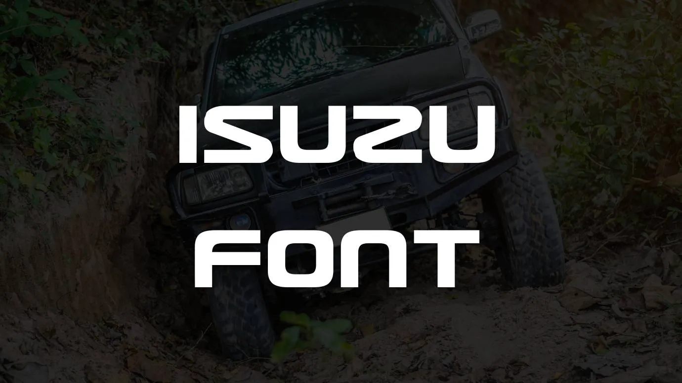 Isuzu Font Free Download