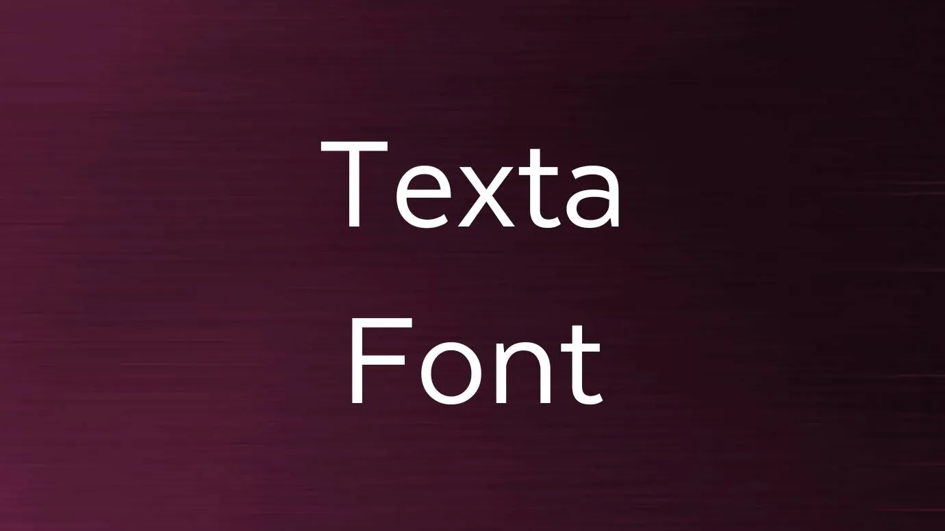 Texta Font Free Download