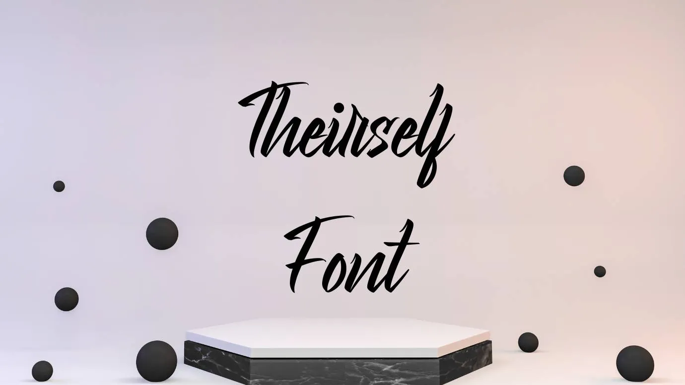 Theirself Font Free Download