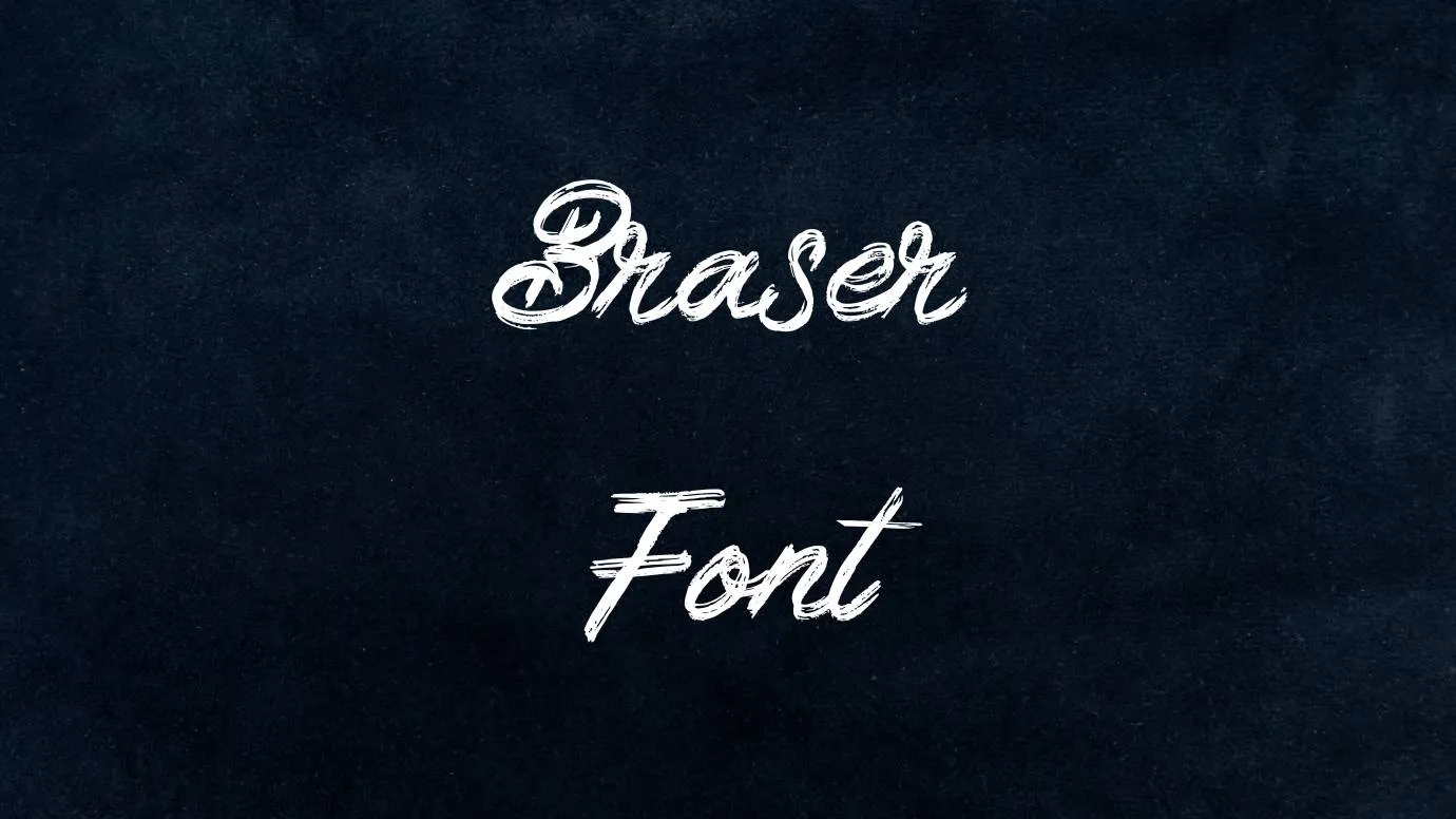 Braser Font Free Download