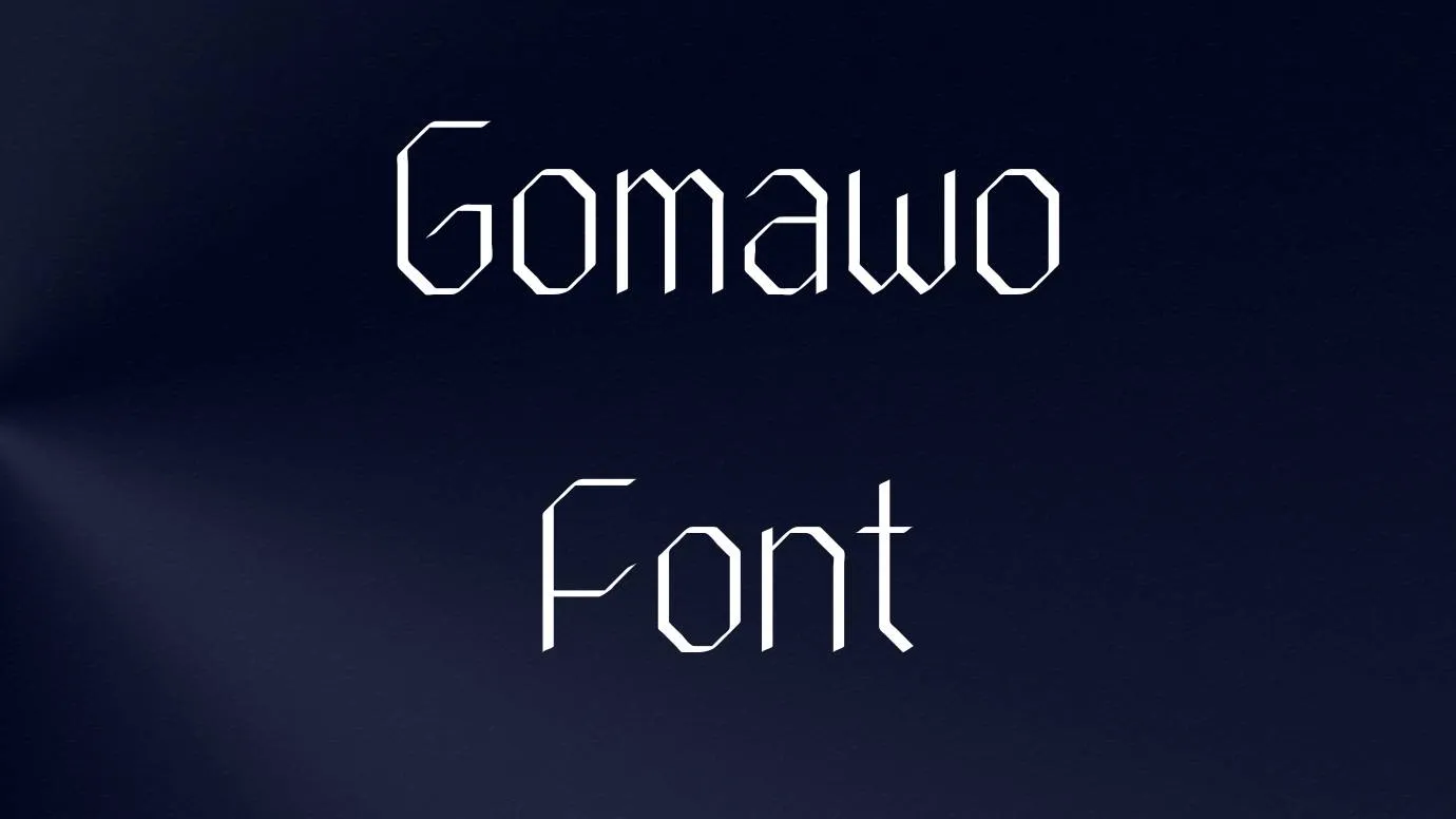Gomawo Font Free Downlad