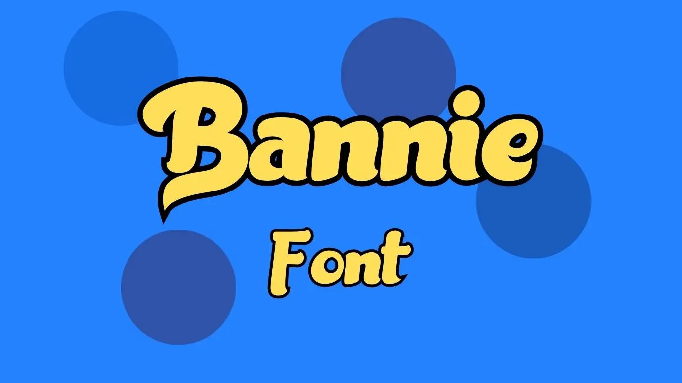 Bannie Font Free Download