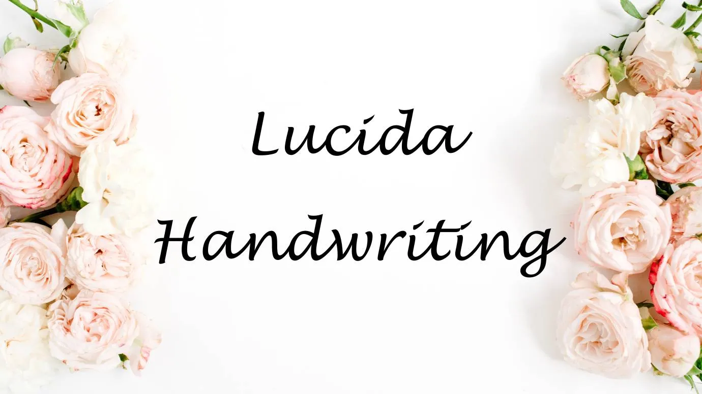 Lucida Handwriting Font Free Download Lucida Handwriting Font Free Download