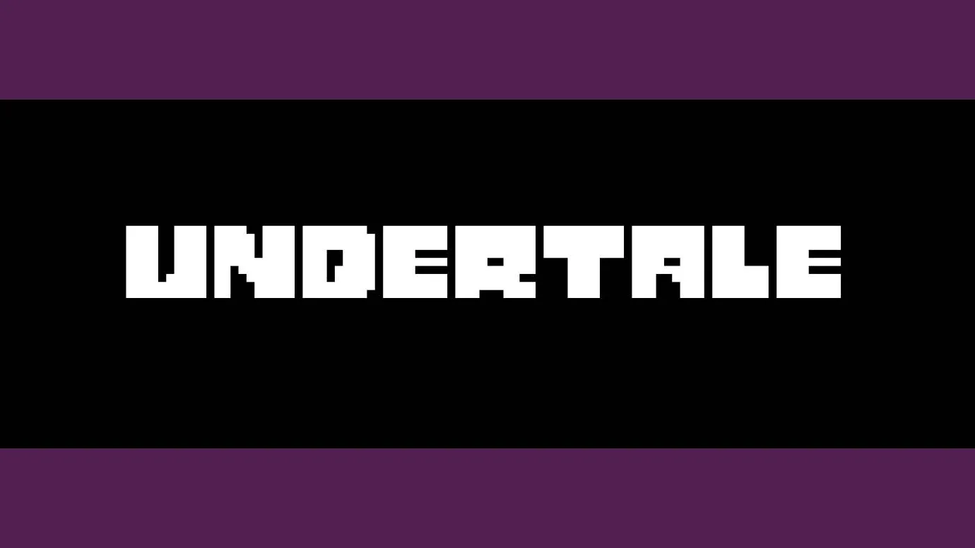Undertale Font Free Download