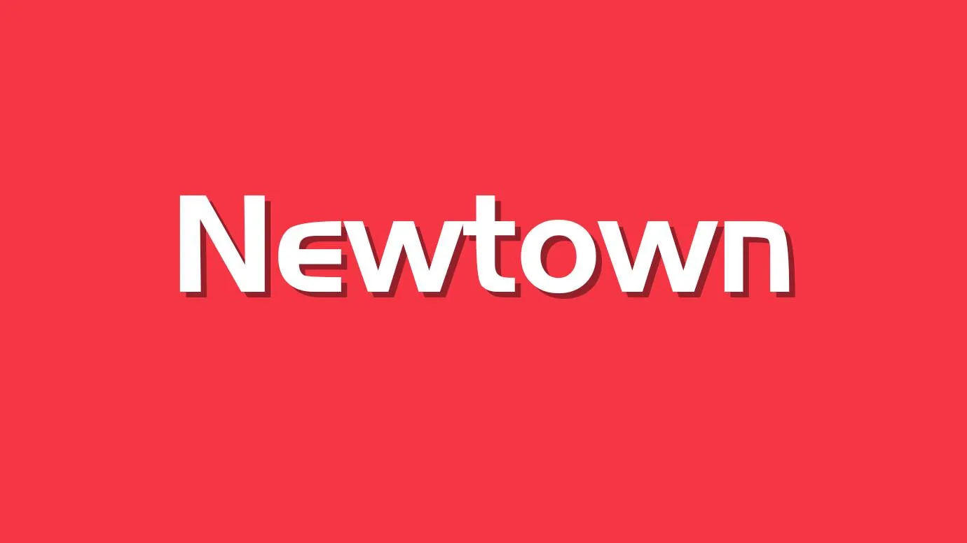Newtown Font Free Download