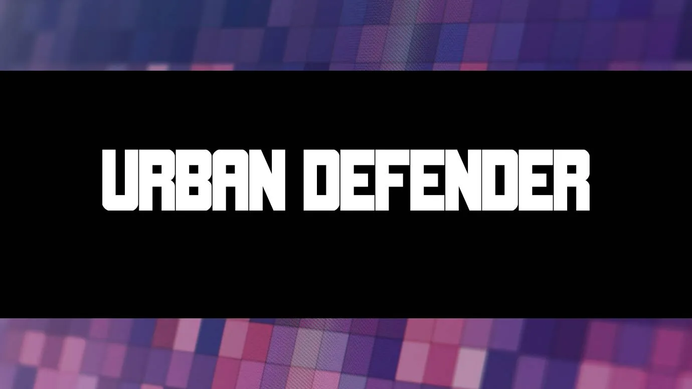 Urban Defender Font Free Download